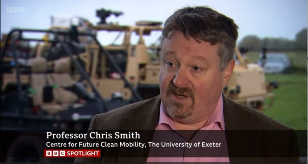 BBC Spotlight feature: Part 1 – Centre for Future Clean Mobility